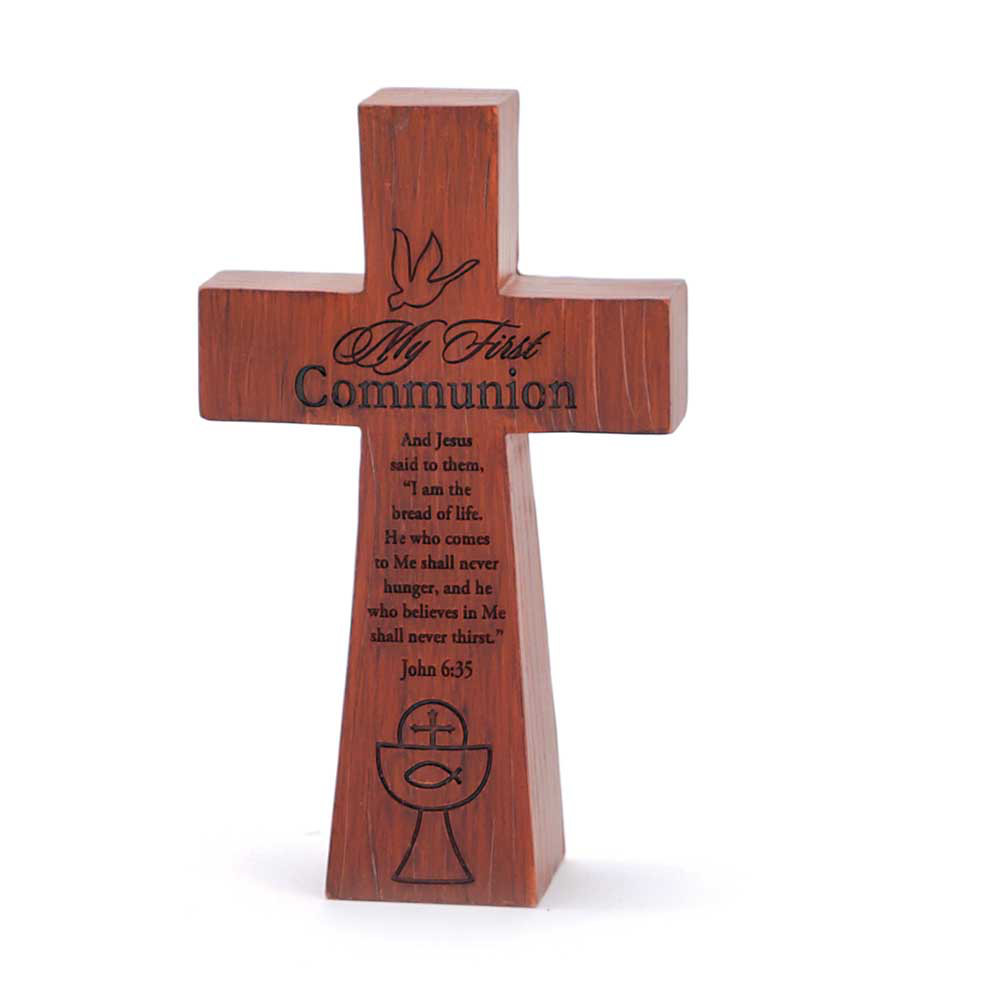 DicksonsInc My First Communion Tabletop Cross | Wayfair
