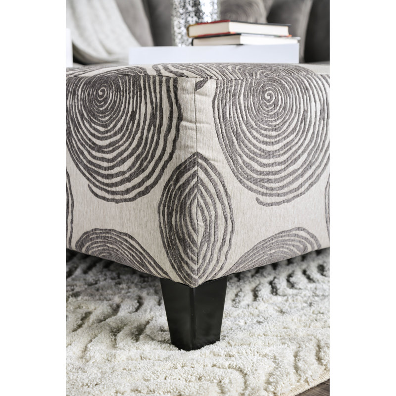 Lark Manor Adaley Upholstered Ottoman & Reviews | Wayfair