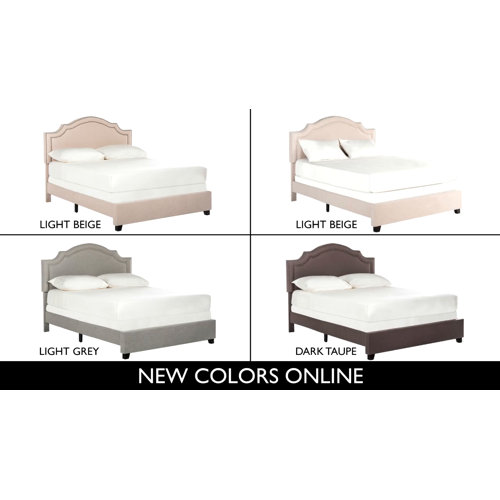 House of Hampton® Upholstered Low Profile Standard Bed & Reviews | Wayfair