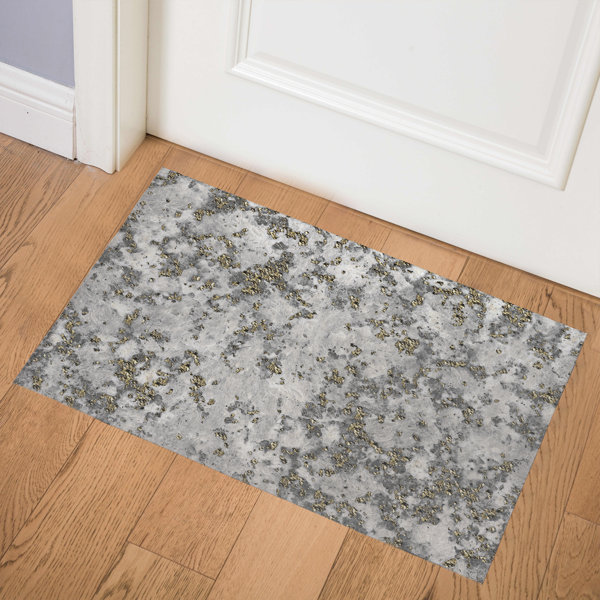 17 Stories Mica Beige Indoor Door Mat | Wayfair