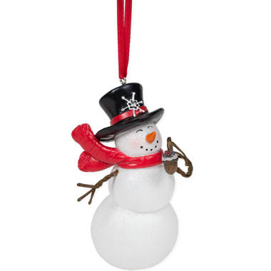 The Holiday Aisle® Snowman Hanging Figurine Ornament & Reviews | Wayfair