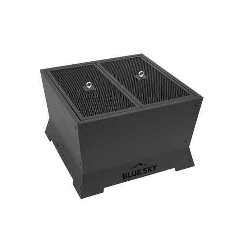 Blue Sky Outdoor Living Domed Square Fire Pit Spark Screen | Wayfair