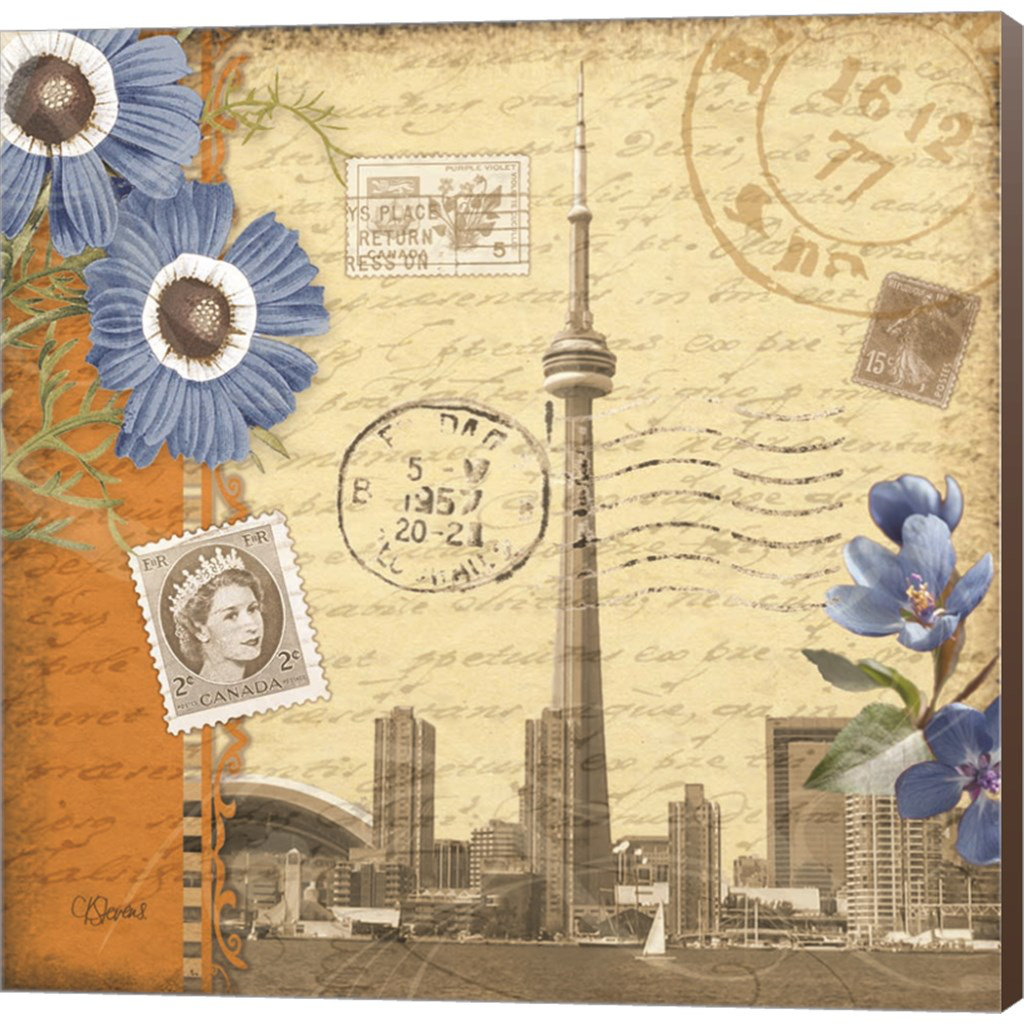 Ophelia & Co. Canvas Architecture Wall Decor | Wayfair