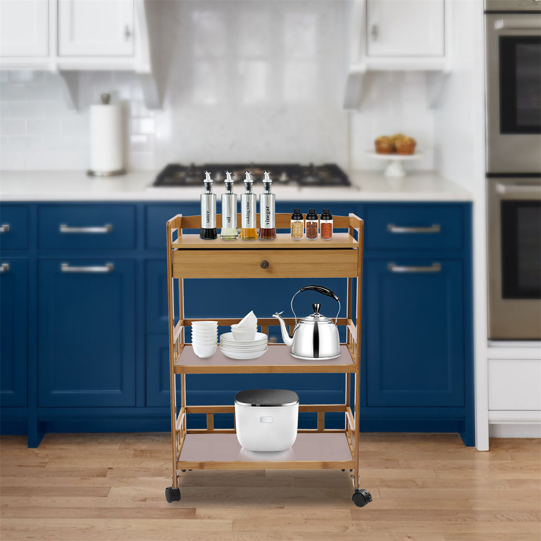 YYBSH 3-Tier Storage Cart | Wayfair