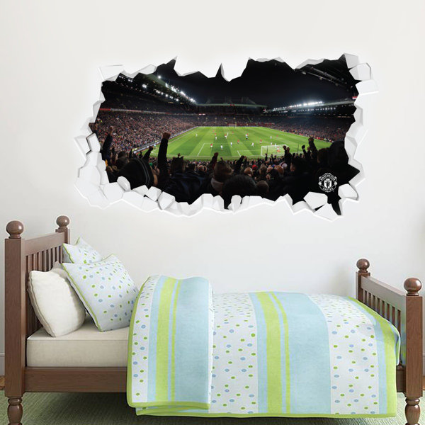Ebern Designs Manchester United Smashed Old Trafford (Stretford End ...