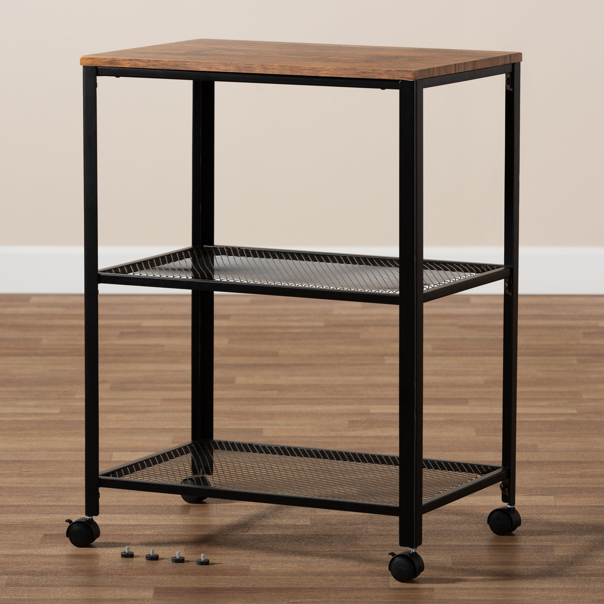 Williston Forge Lindale Kitchen Bar Cart | Wayfair