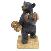 Design Toscano Being One with the Honey Zen Bear Statue & Reviews | Wayfair