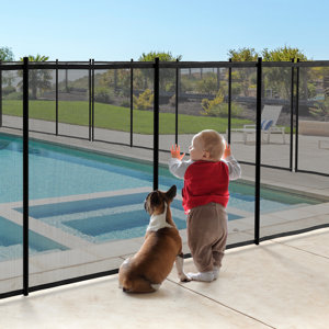 YITAHOME Black Mesh Fencing with 4 Panel(s) Included | Wayfair