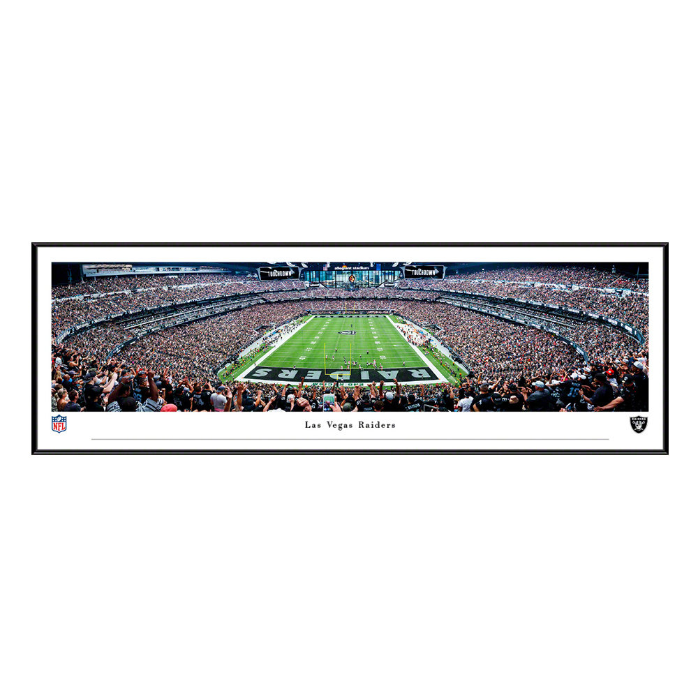 BlakewayPanoramas Las Vegas Raiders Panoramic End Zone Print Las Vegas ...