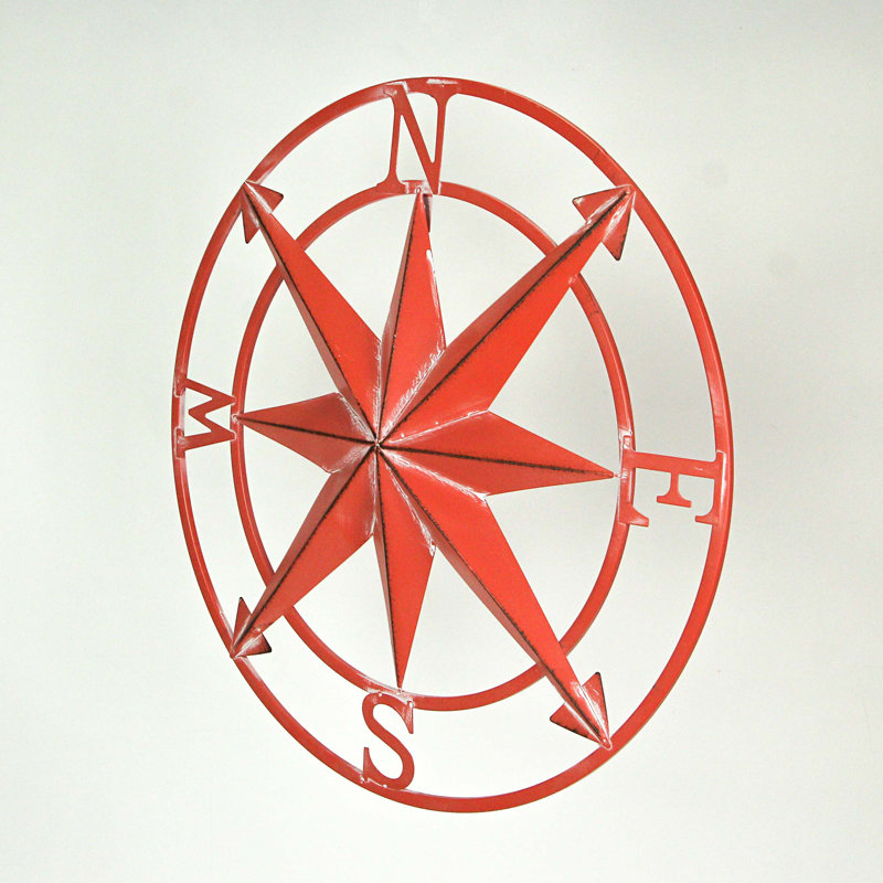 Longshore Tides Compass Rose Wall Décor & Reviews | Wayfair