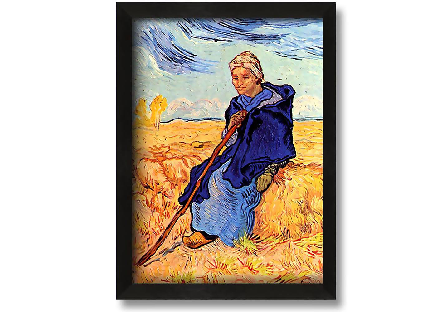 Rosalind Wheeler Van Gogh The Shepherdess by Vincent Van Gogh - Picture ...
