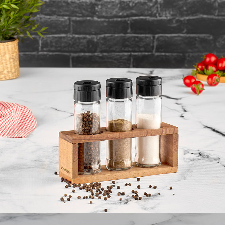 Belfry Kitchen Naxc 3-Jar Free-Standing Spice Rack | Wayfair.co.uk