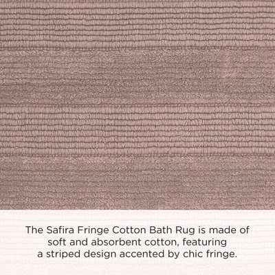 French Connection Safira Fringe Cotton 2 Piece Bath Rug Set & Reviews ...