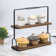 17 Stories 2 Level Wood Tiered Stand | Wayfair