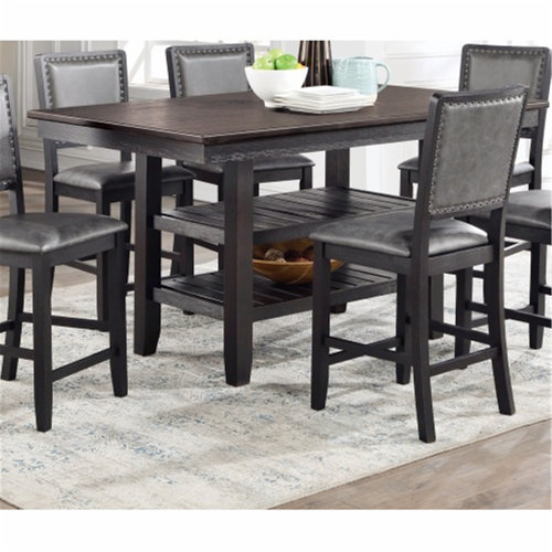 Wildon Home® Jessop 6 - Person Counter Height Breakfast Nook Dining Set ...
