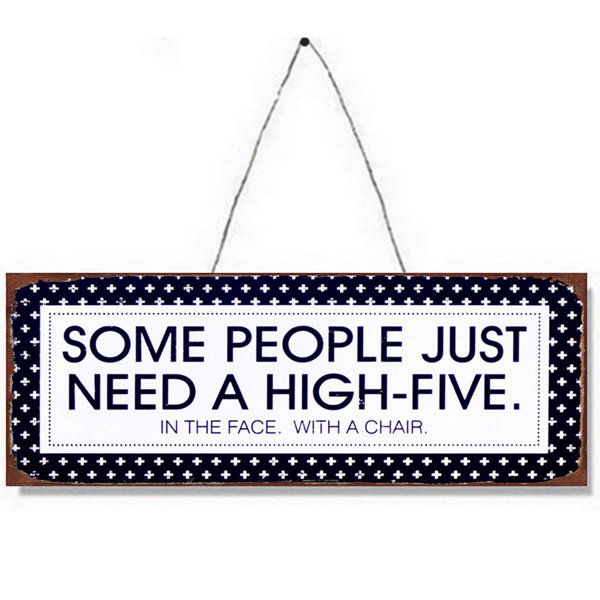 Maturi Need A High-Five Wall Décor | Wayfair.co.uk