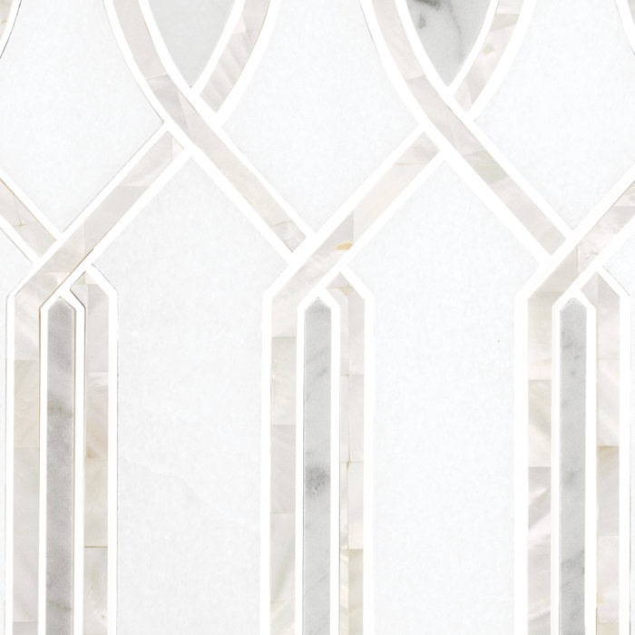 Daltile Natural Stone Arabesque Mosaic Tile | Wayfair