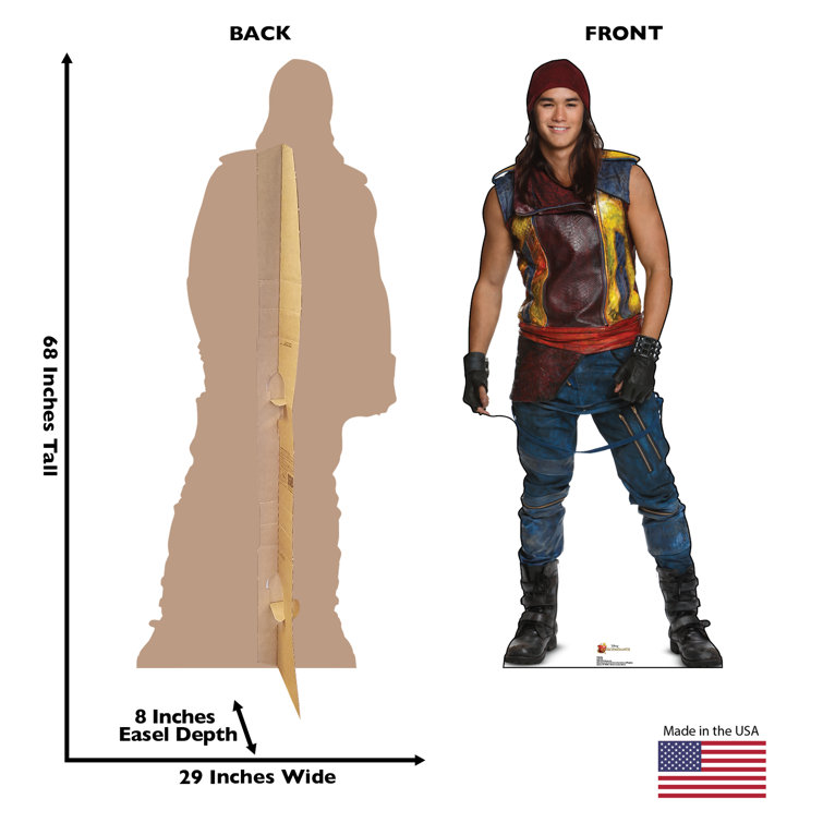 Advanced Graphics Disney Descendants Jay Life Size Cardboard Cutout ...