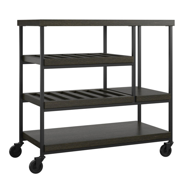Mercury Row® Landis 36'' Kitchen Cart with Locking Wheels & Reviews ...