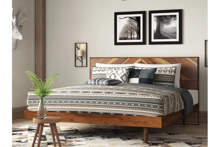 17 Modern Rustic Bedroom Ideas for Comfort & Style | Wayfair