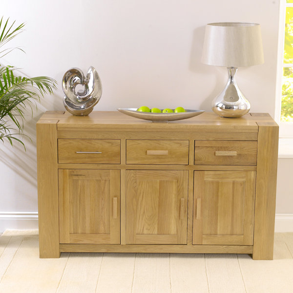 Union Rustic Roseworthy 140Cm Wide 3 Drawer Sideboard | Wayfair.co.uk