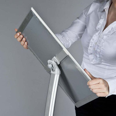 MT Displays Curved Sign Holder | Wayfair