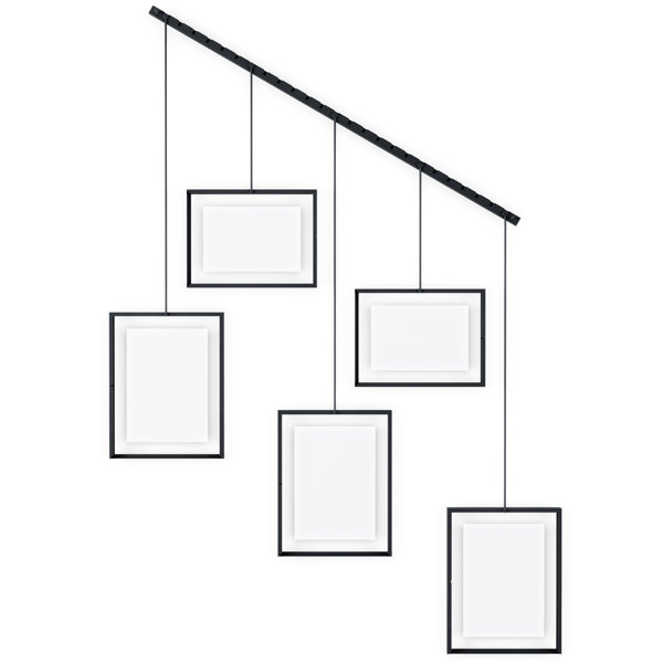 Umbra 5 Piece Matte Metal Collage Frame Set & Reviews | Wayfair