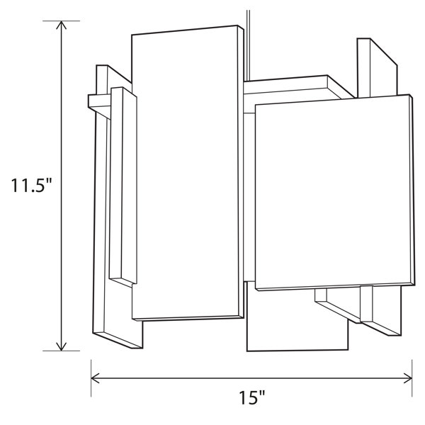 Orren Ellis Gwylan 1 - Light LED Unique/Statement Pendant | Wayfair