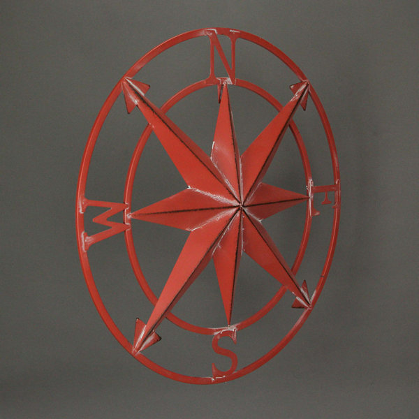 Longshore Tides Compass Rose Wall Décor & Reviews | Wayfair