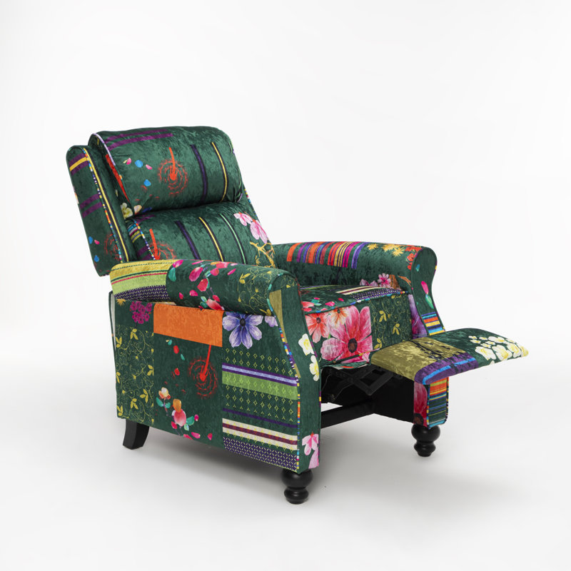 Latitude Vive Rowena Upholstered Manual Recliner & Reviews | Wayfair.co.uk