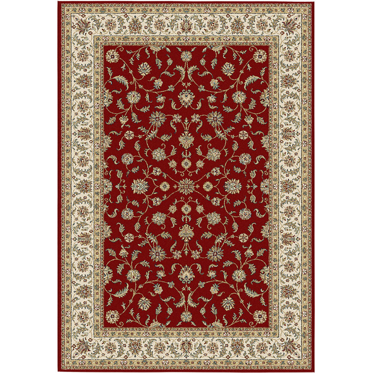 Astoria Grand Funches Kilim Red/Cream Rug & Reviews | Wayfair.co.uk