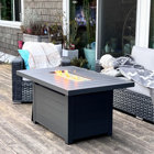 Sunbeam Serenity Aluminum Propane/Natural Gas Fire Pit Table & Reviews ...