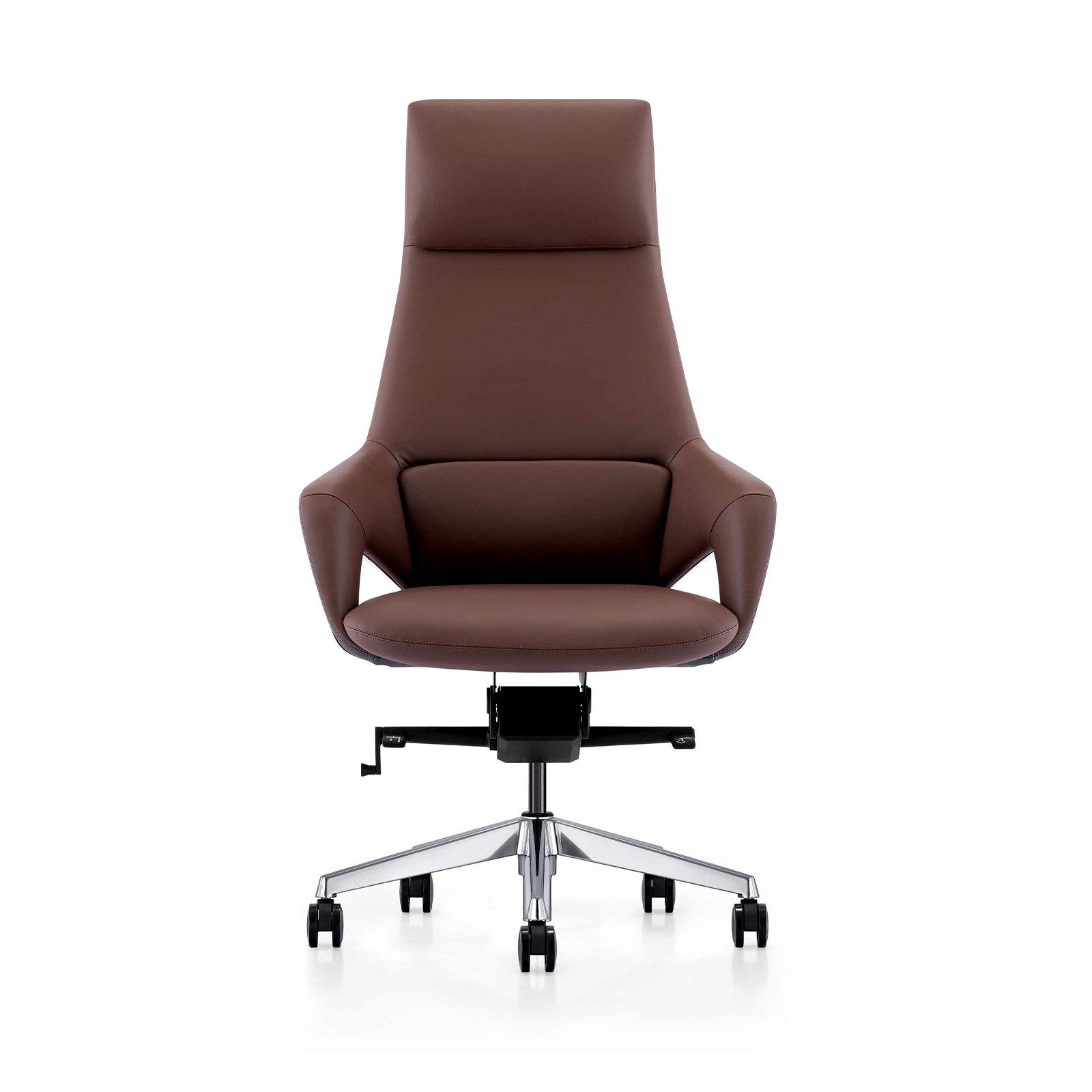 Orren Ellis Chidley Genuine Leather Office Chair | Wayfair