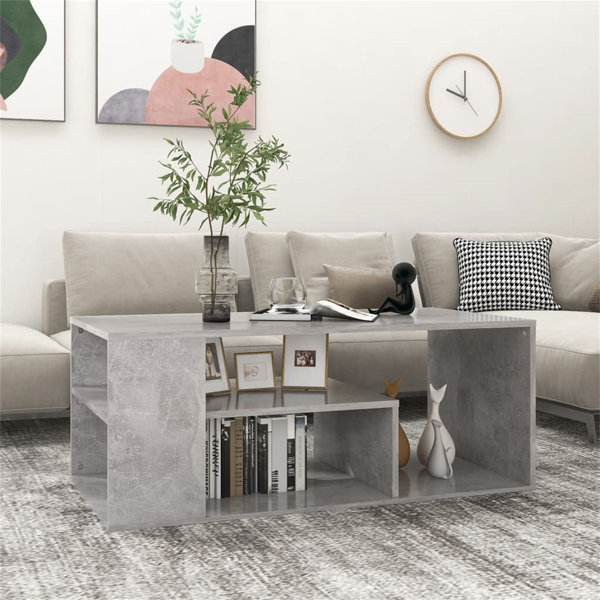 Brayden Studio Collbran Pedestal Coffee Table with Storage | Wayfair.co.uk