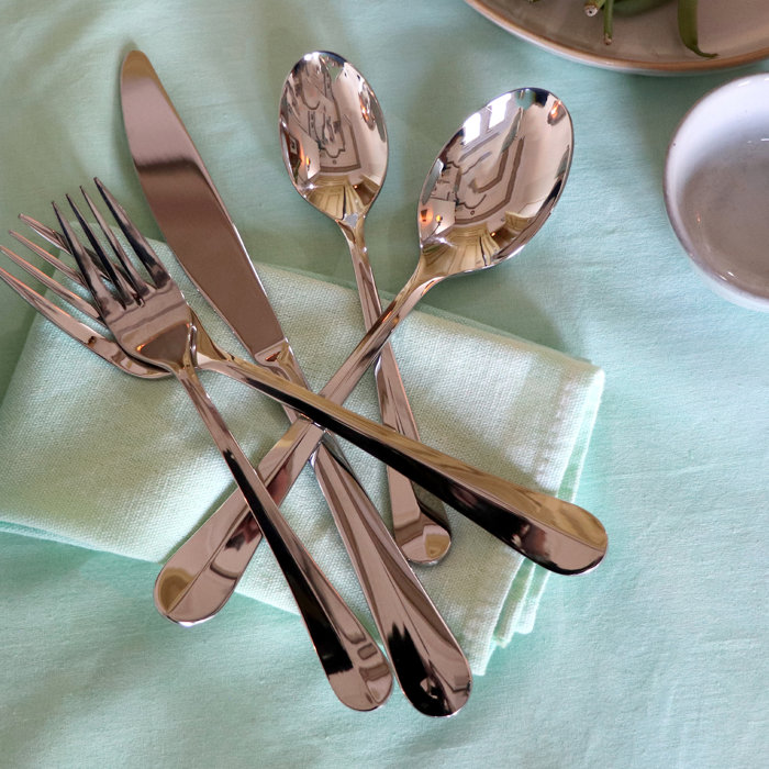 Gourmet Settings Celebration 42 Piece Flatware Set, Service for 8 | Wayfair