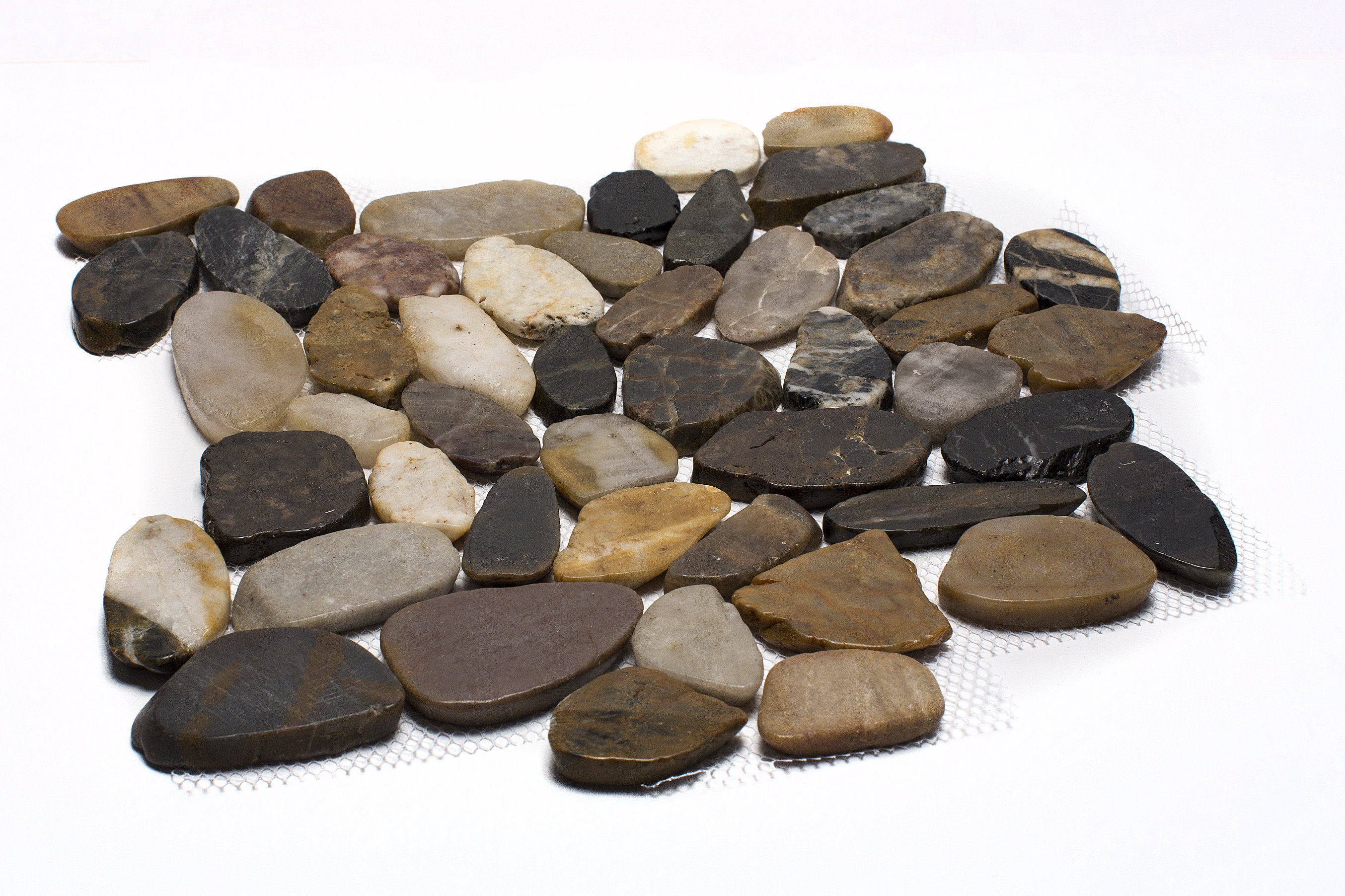 Margo Garden Products Rainforest Natural Stone Pebbles Mosaic Wall ...