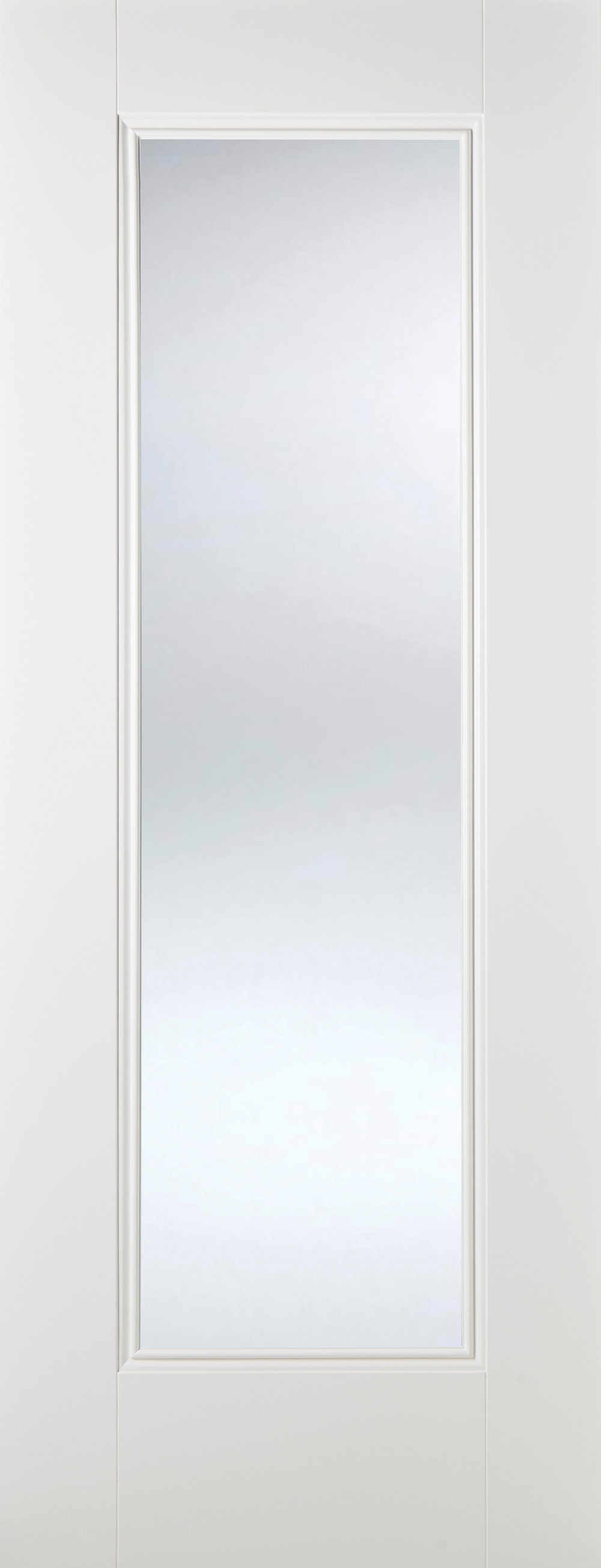 LPD Doors Eindhoven Glazed Primed White Internal Door | Wayfair.co.uk
