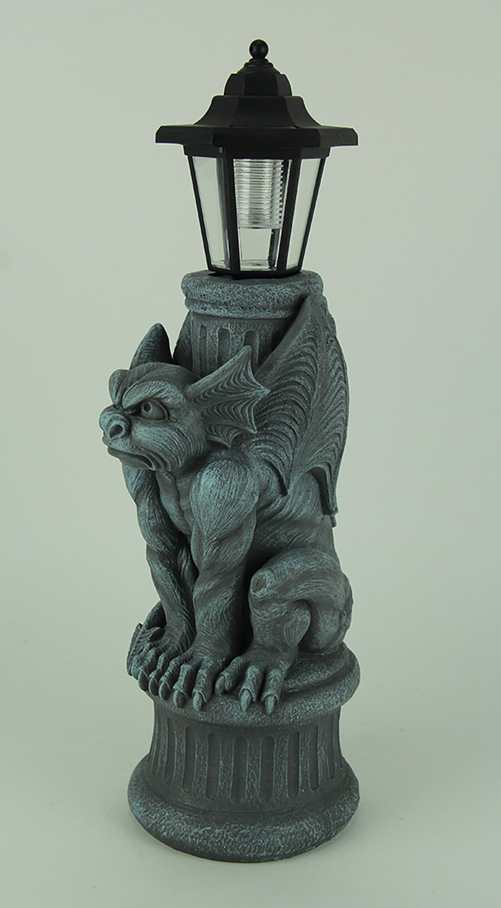 Trinx Luisa Gargoyle LED Solar Gothic Decor Garden Statue | Wayfair