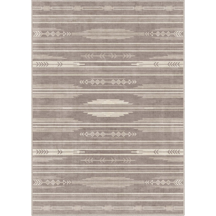 Well Woven Apollo Bismarck Moroccan Flatweave Beige Area Rug | Wayfair