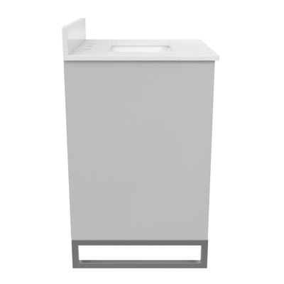 CosmoLiving by Cosmopolitan Leona 24'' Single Bathroom Vanity with ...