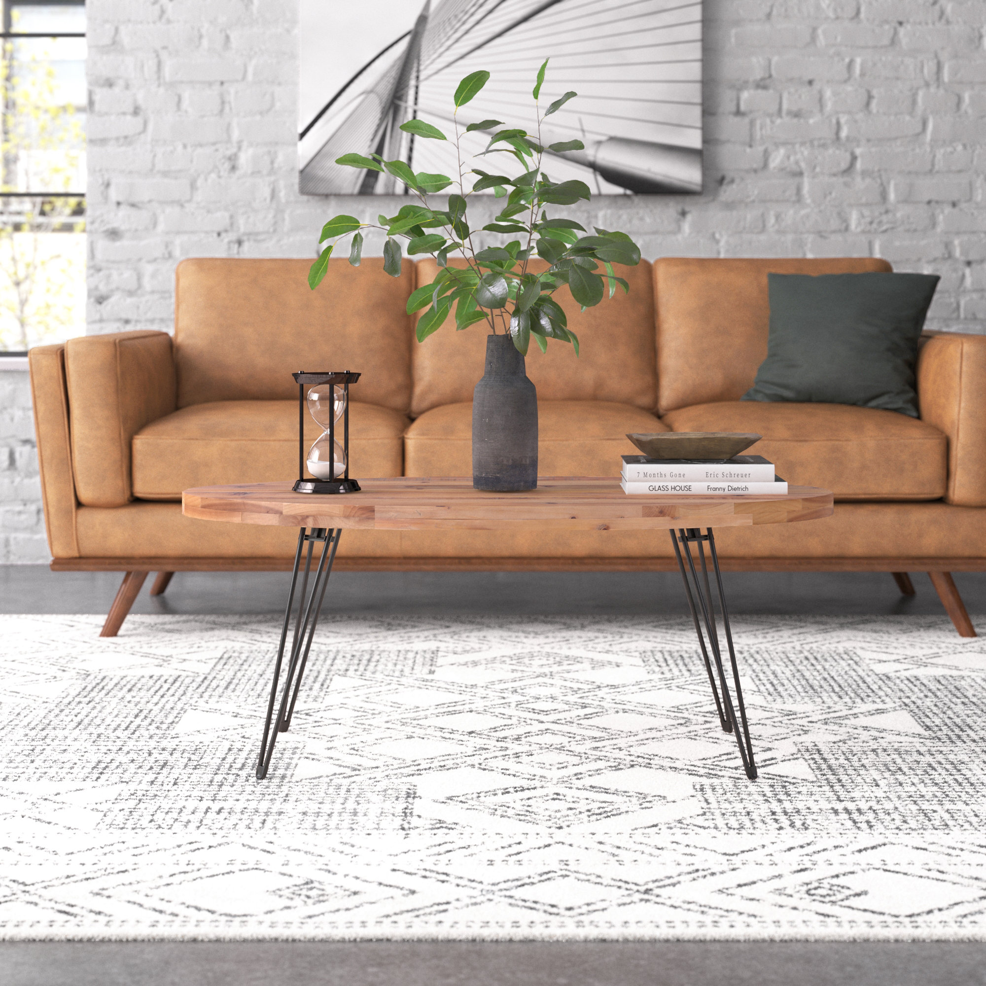 Steelside™ Truman 4 Legs Coffee Table & Reviews - Wayfair Canada