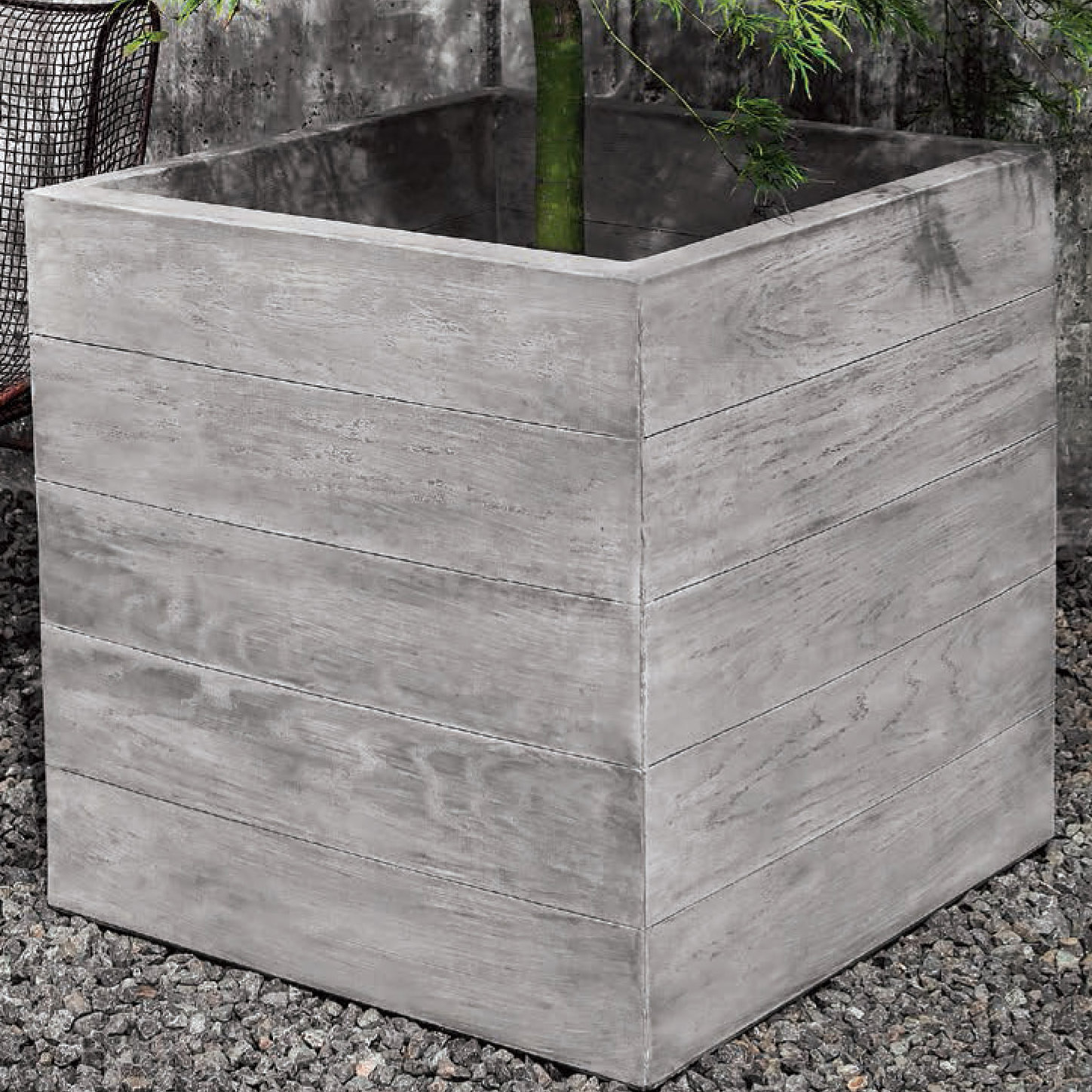 Campania International, Inc Chenes Brut Cast Stone Planter Box | Wayfair