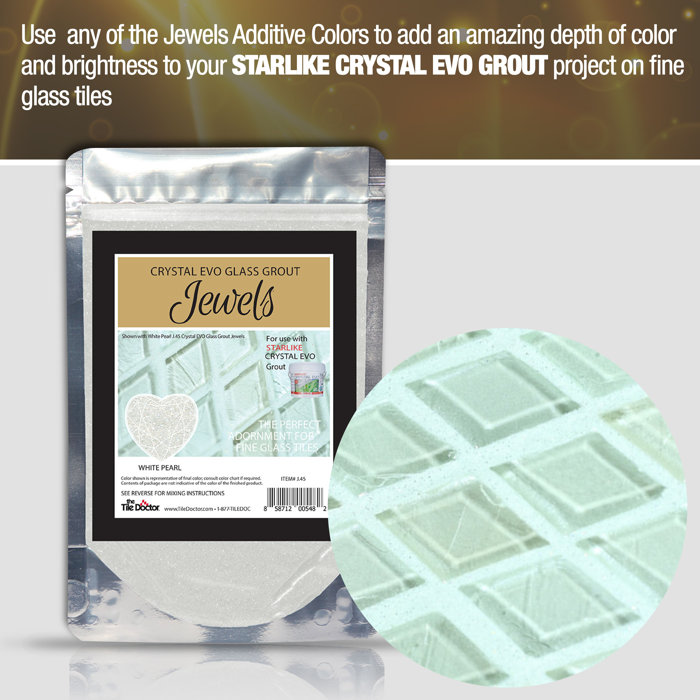 The Tile Doctor Crystal Glass Grout Jewel Starlike Crystal Evo 700 ...