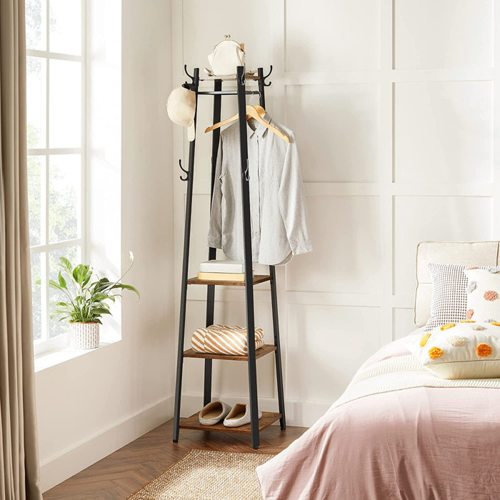 Union Rustic Clary Freestanding - Hook Coat Rack & Reviews | Wayfair