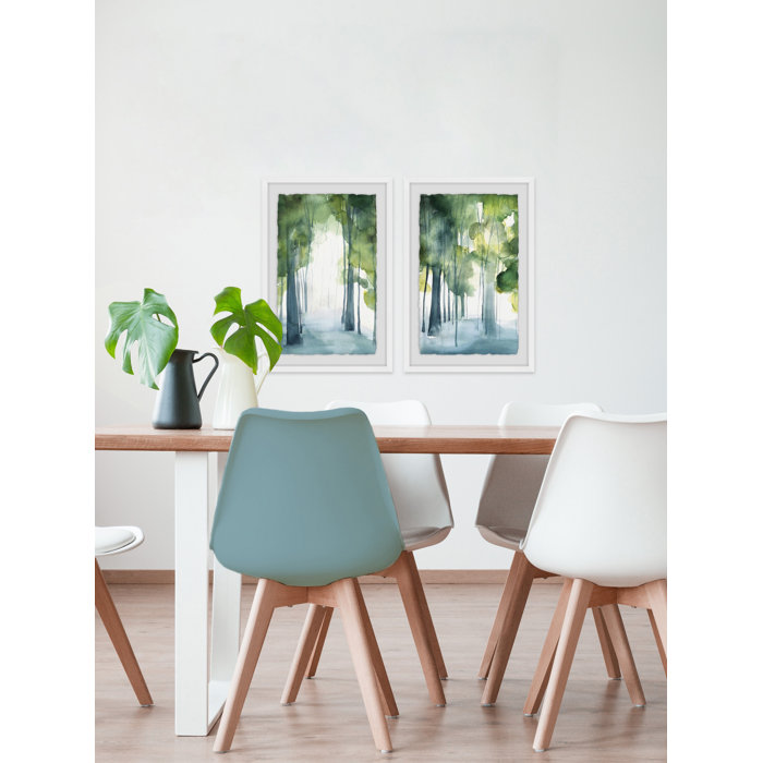 Winston Porter Through The Haze II Diptych Framed On Paper 2 Pieces by ...