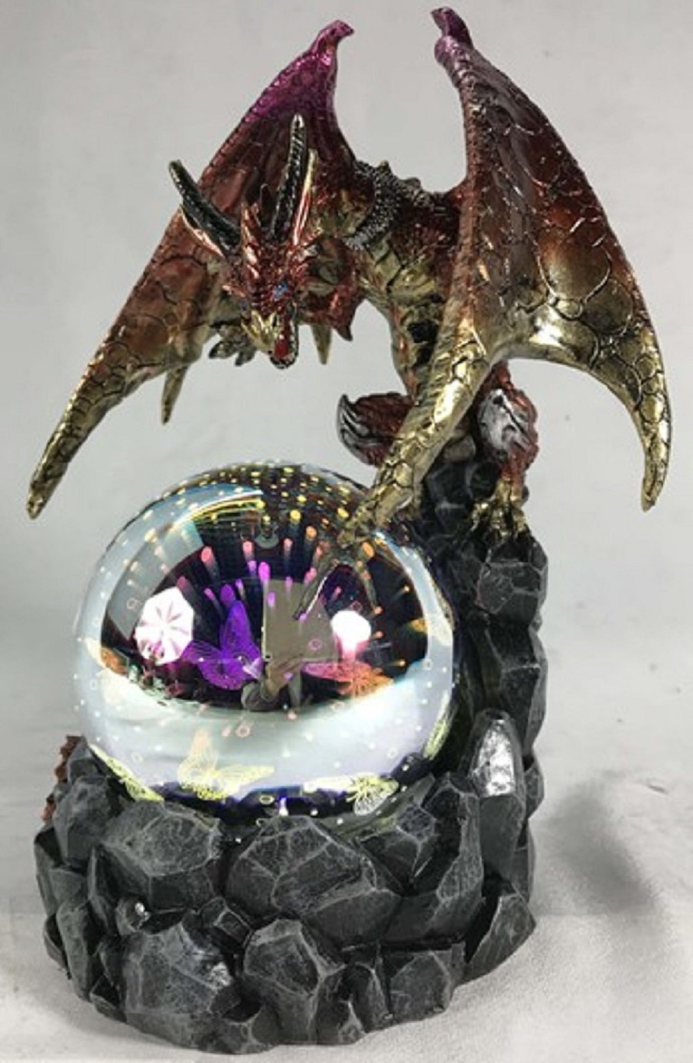 FC Design Dragon Optic Globe Night Light | Wayfair