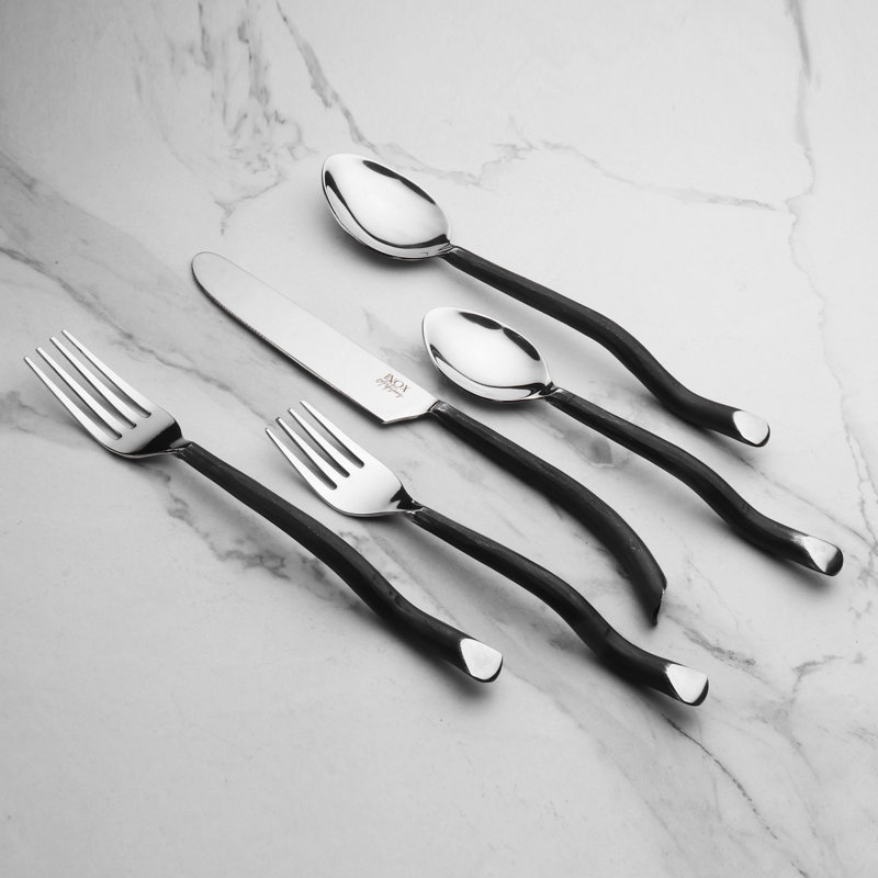INOX Artisans Stainless Steel Flatware - Service for 4 & Reviews | Wayfair