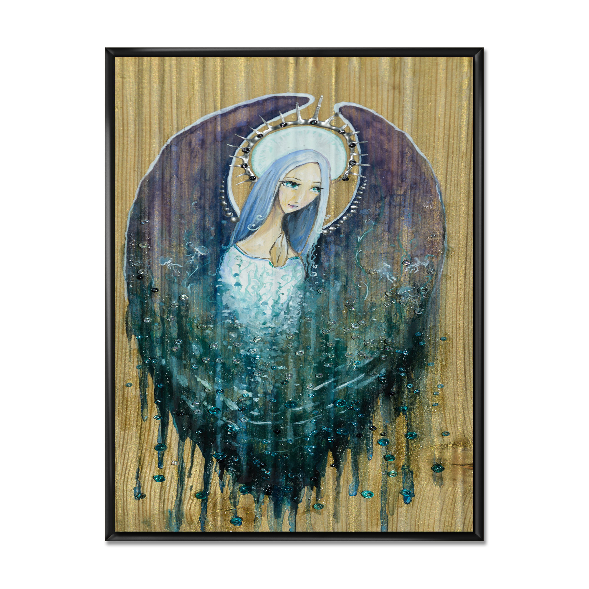 Trinx Religious Angel Klimt Art II Religious Angel Klimt Framed On ...