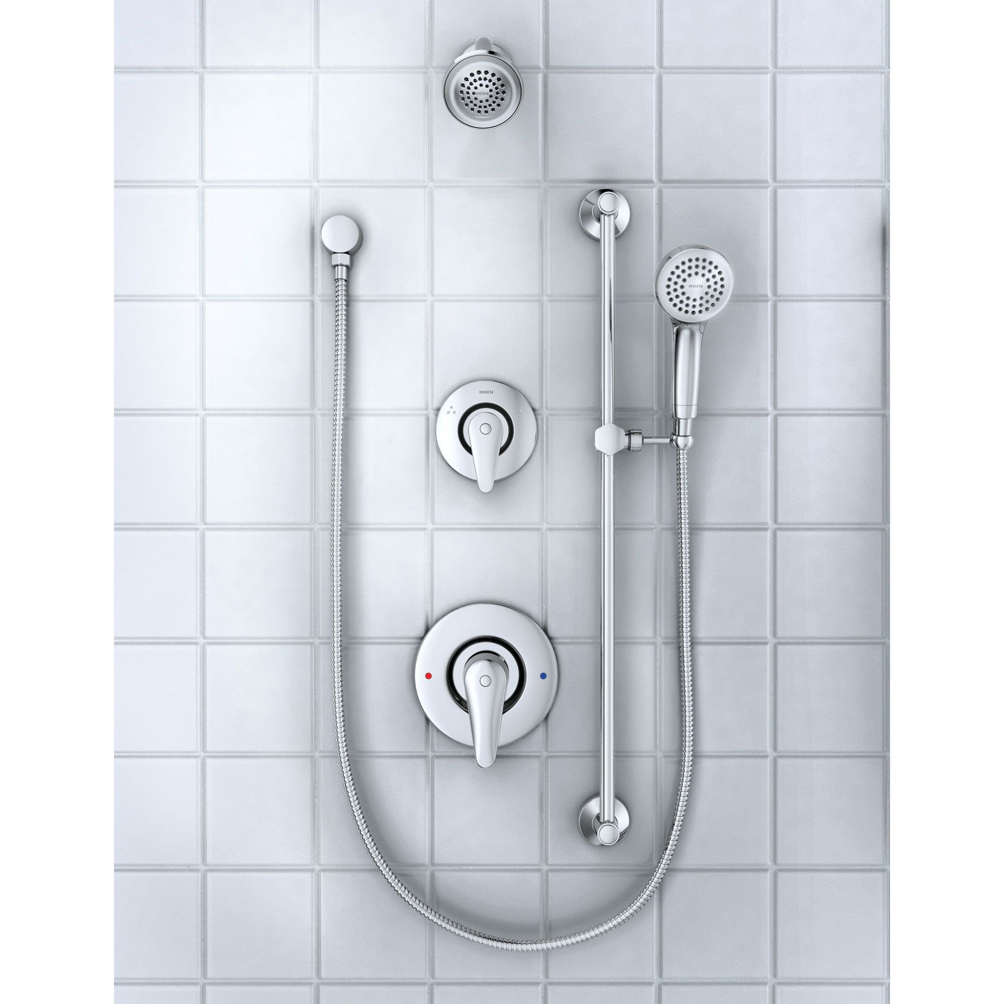 Moen Commercial Complete Shower System & Reviews | Wayfair