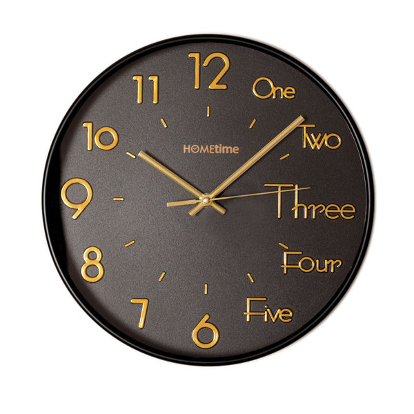 Hometime Wall Clock | Wayfair.co.uk